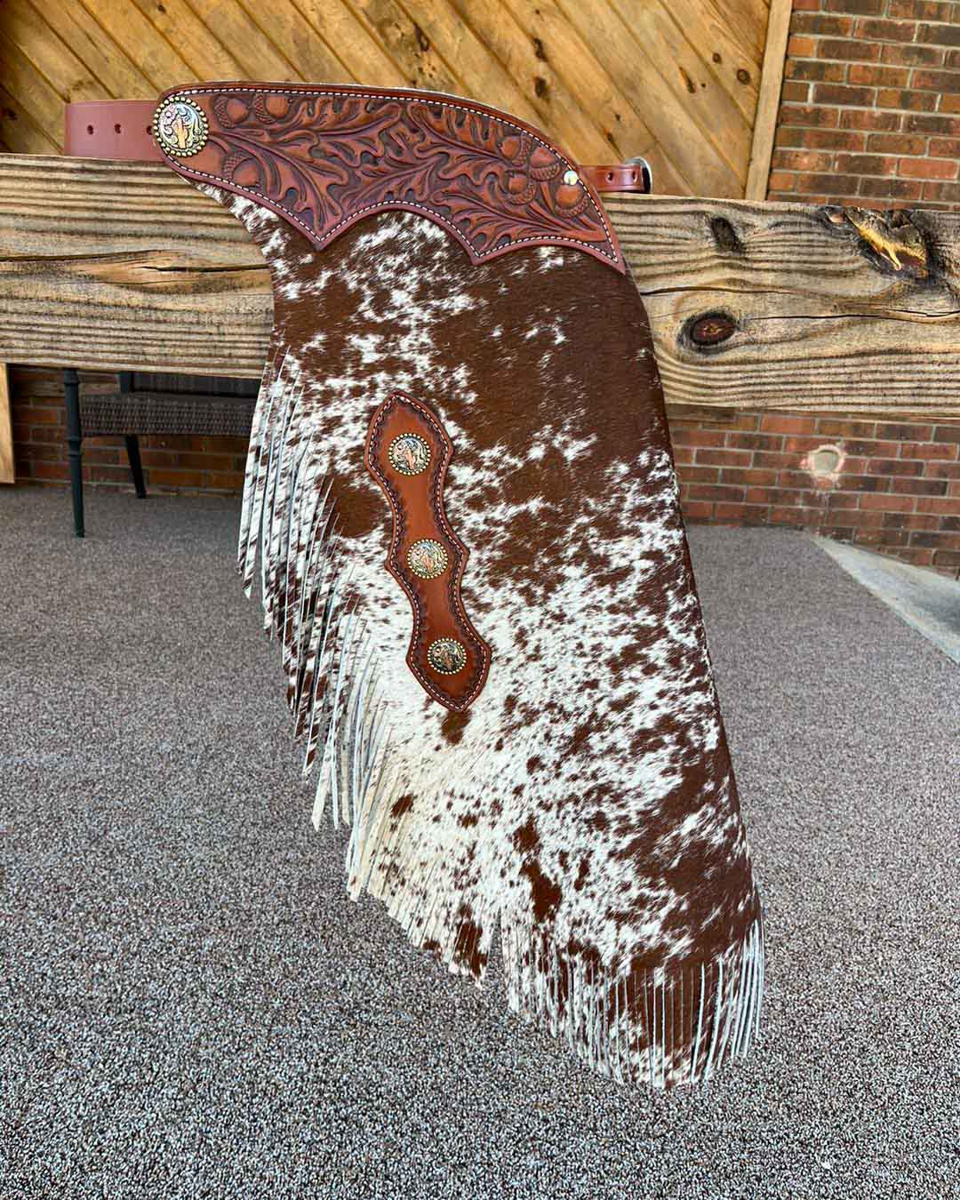 Leather Chinks - D & S Custom Leather