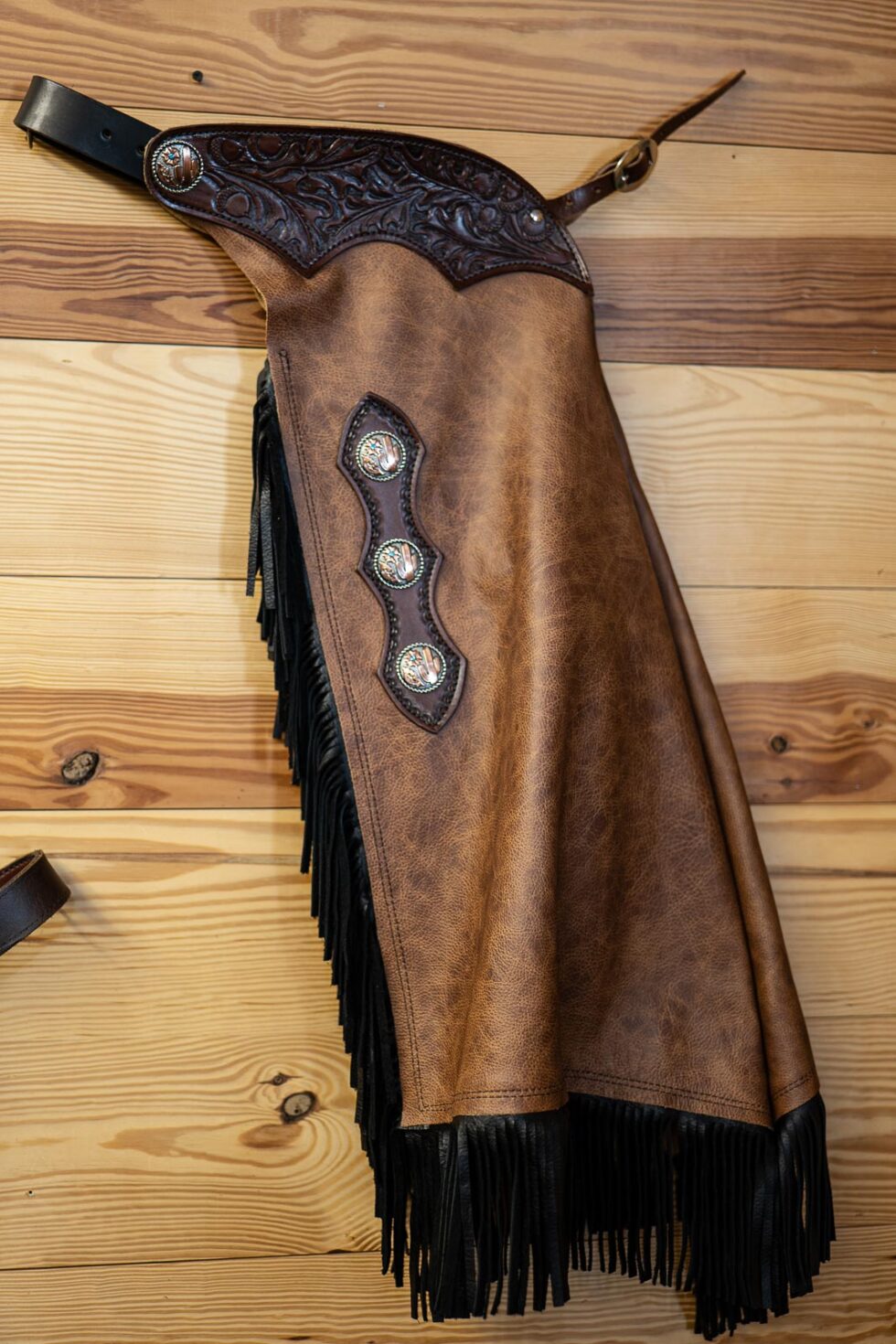 Leather Chinks - D & S Custom Leather